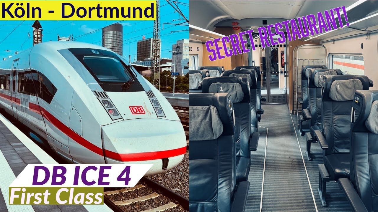 Travel Secret at Köln Hbf! - ICE4 in First Class Cologne/Köln to ...