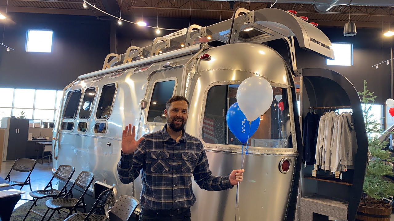 Airstream RV Show with Patrick Botticelli at Colonial Airstream - YouTube