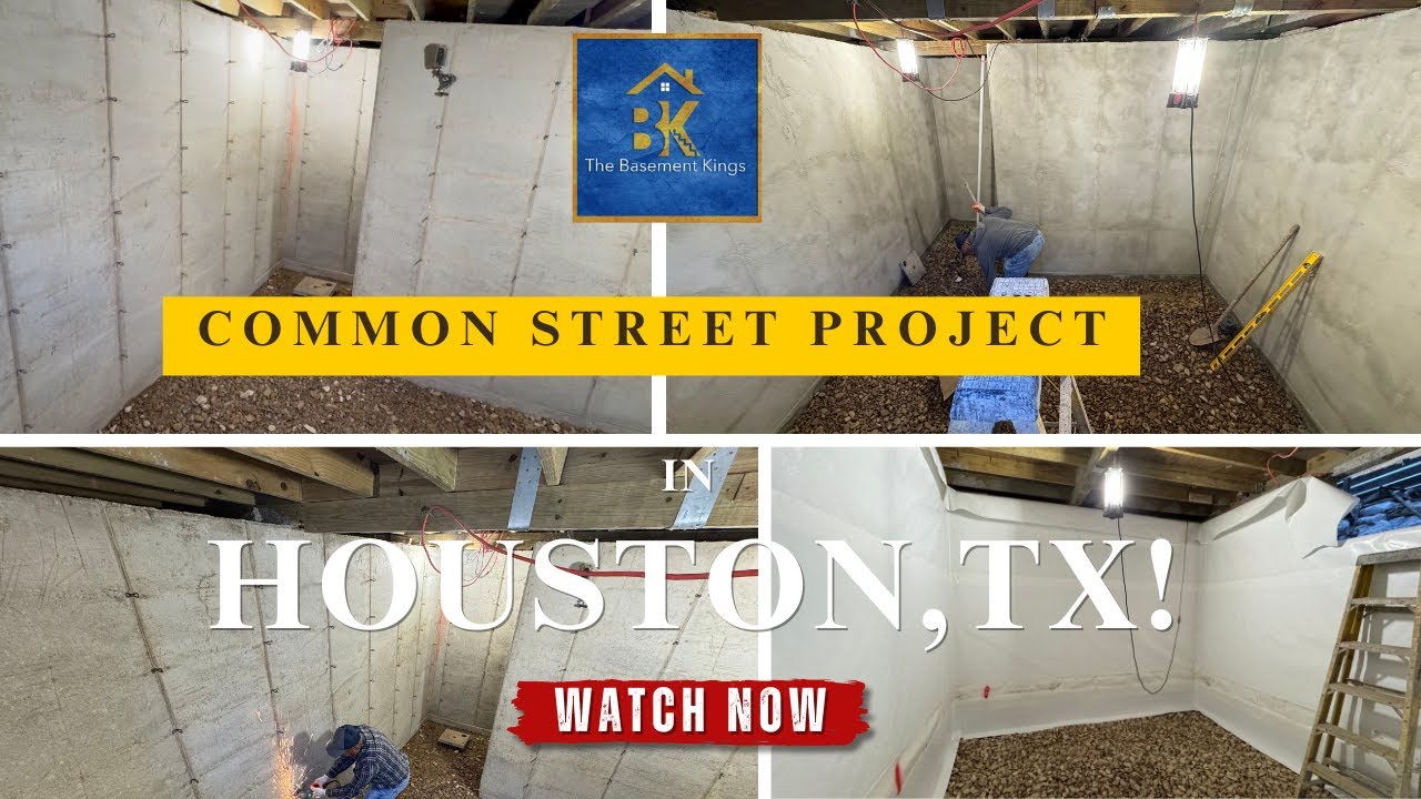 Common Street Project | Basement Waterproofing & Construction in ...