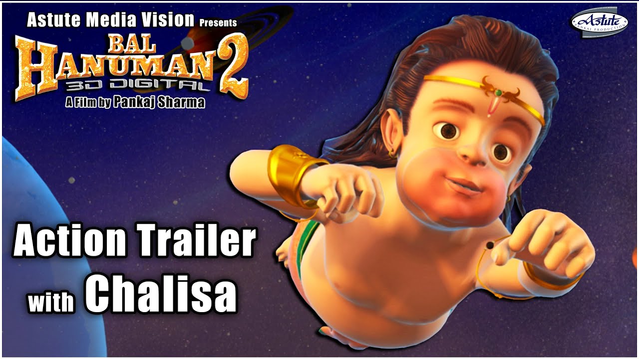 Bal Hanuman 2 - Action Trailer with Hanuman Chalisa Song l Bal Hanuman ...