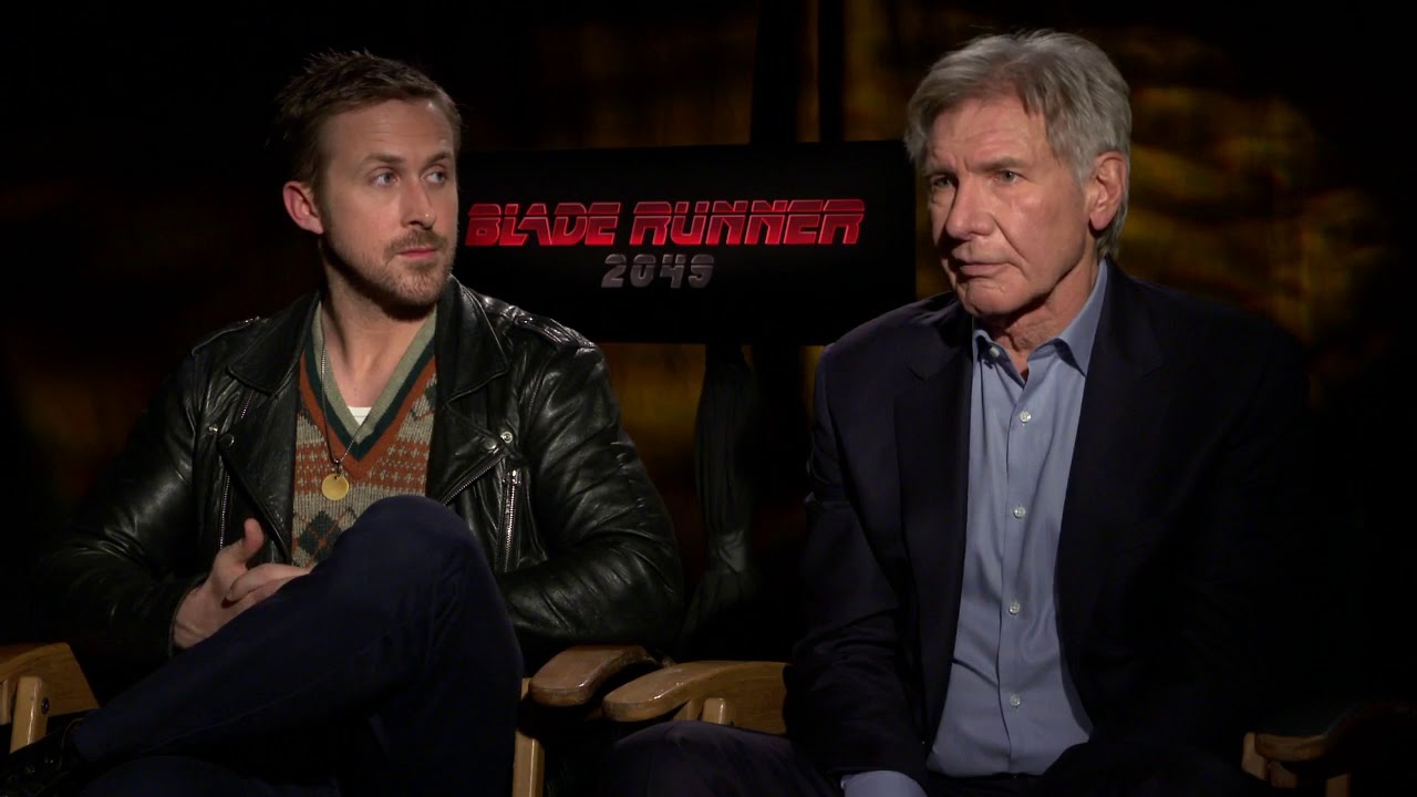Ryan Gosling & Harrison Ford Blade Runner 2049 full interview - YouTube