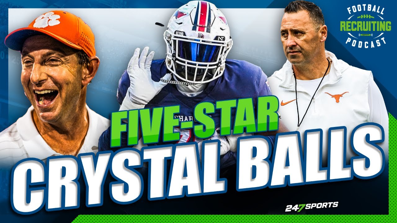 Football Recruiting Podcast: 5-star Crystal Ball Picks 🔮 | Decommit SZN ...