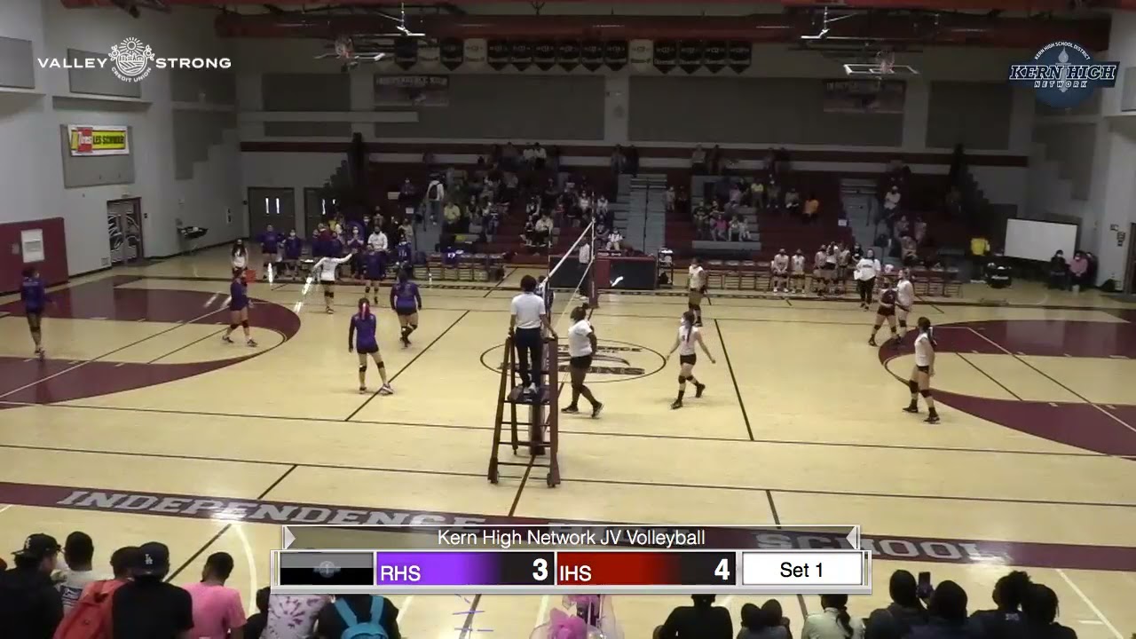 Ridgeview Wolfpack vs Independence Falcons - 2021 Kern High Volleyball ...