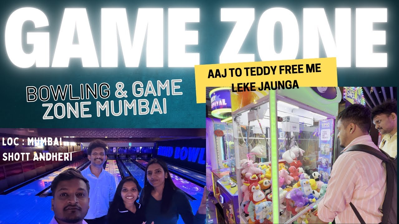 Best Place for Bowling 🎳 & Game Zone || Shotts Game Zone Mumbai #fun # ...