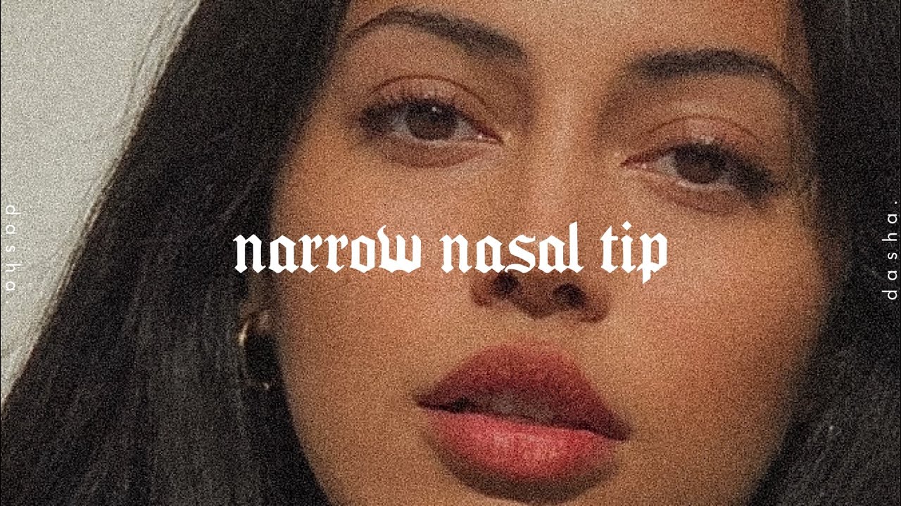 narrow nasal tip • forced subliminal - YouTube