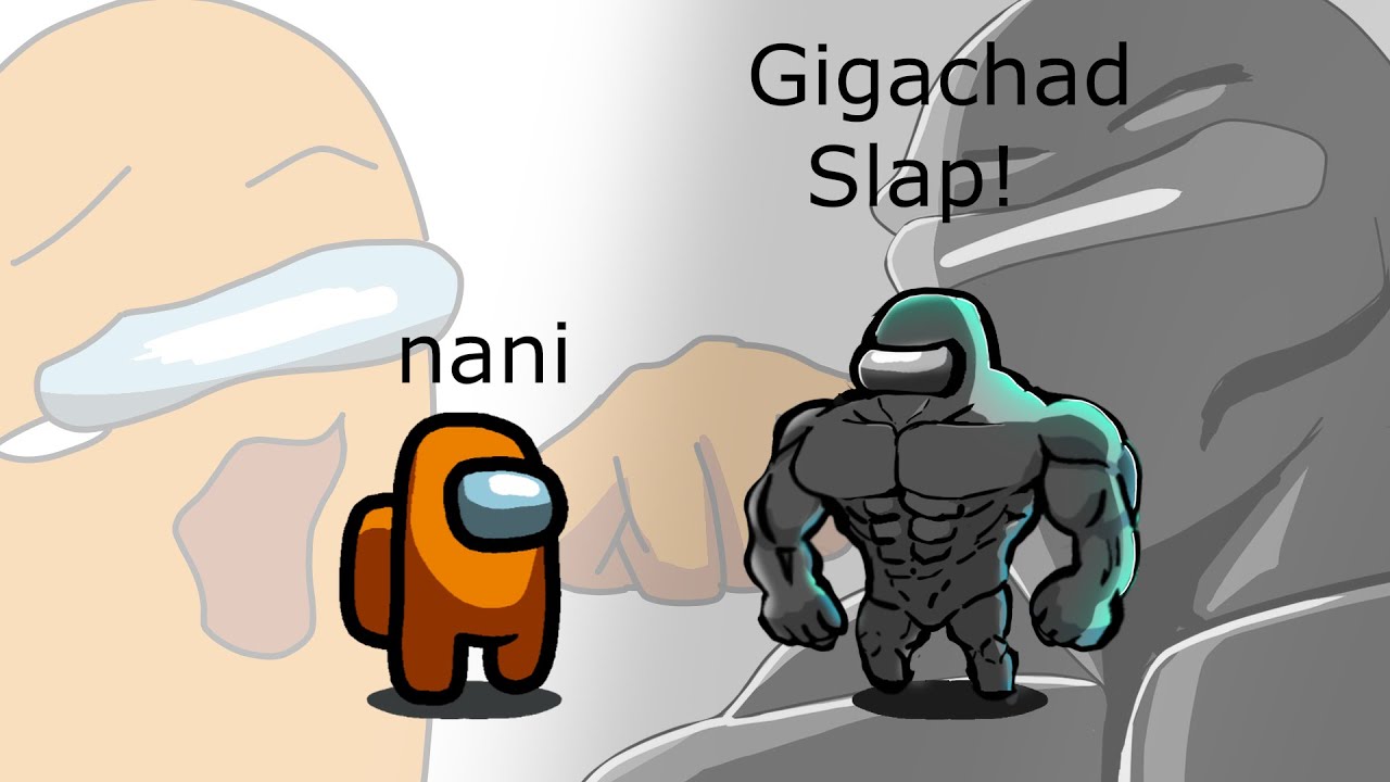 Among Us Cyan's Revenge - 187 - Gigachad Slap - YouTube