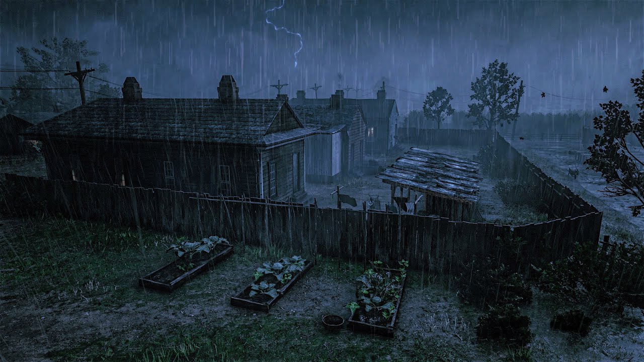 Heavy Rain and Thunderstorms at the Farmers' Houses:The Perfect Sound ...