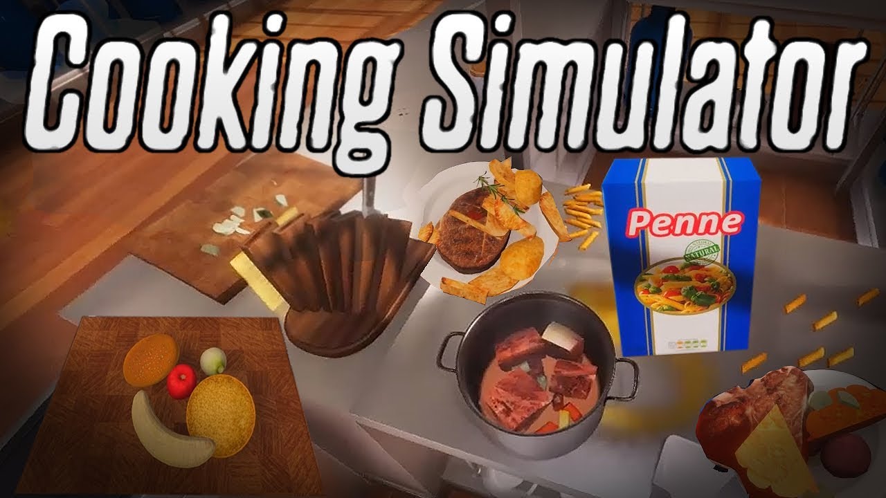 Cooking Simulator - Burgers, Steaks, and Pasta! - YouTube