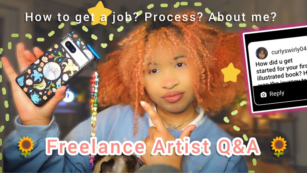 Q & A: Full Time Self-Employed Artist ☀ Process, Finding Work, Art ...