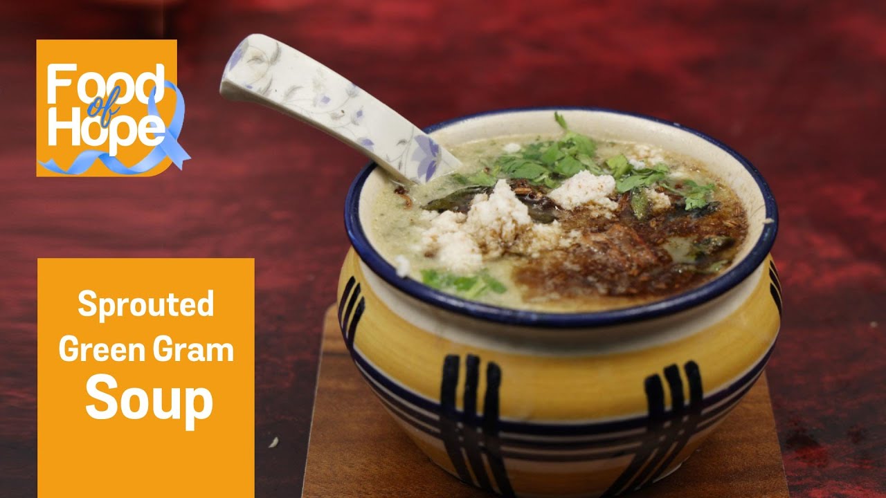 Tasty Sprouted Green Gram Soup | Healthy Soup | Hemal Dalal - YouTube