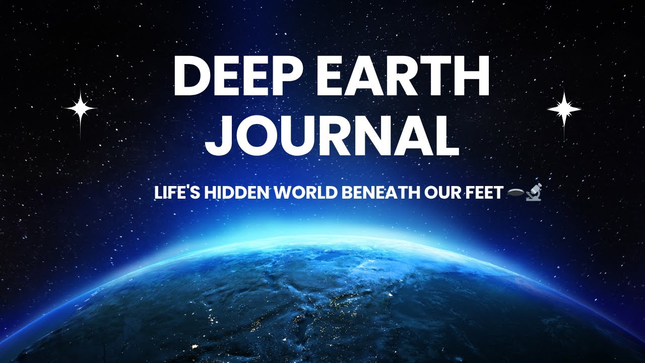 Deep Earth Journal: Life's Hidden World Beneath Our Feet 🕳️🔬 - YouTube