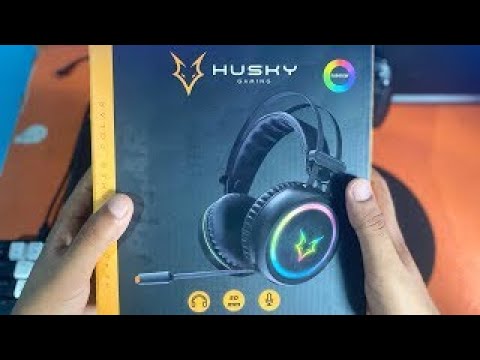 Unboxing headset Husky polar Gaming de 60 reais da promoção relâmpago ...