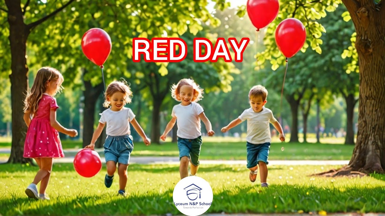 KIDS LOVE Celebrating Red Day! - YouTube