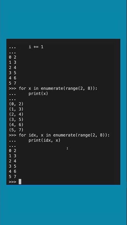 Get Iteration Values in Python. - YouTube