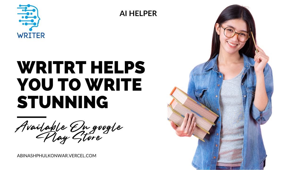 Writer: AI helper for writers - YouTube
