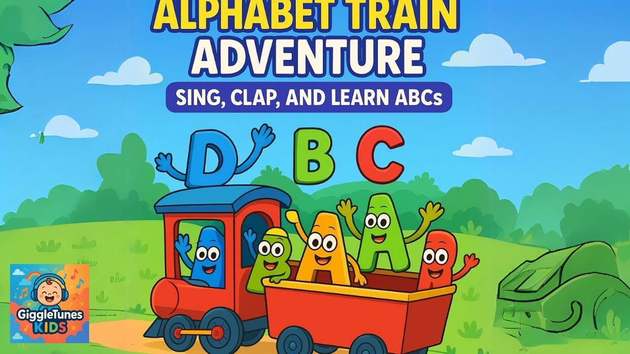 Alphabet Train Adventure 🚂🔤 | Fun ABC Song for Kids | Learn Letters ...