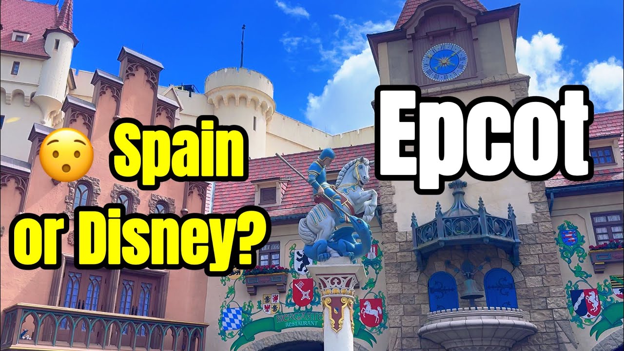 🇪🇸 Spain Walkthrough at Epcot 🌐| Color, Culture & Calm | Magical Disney ...