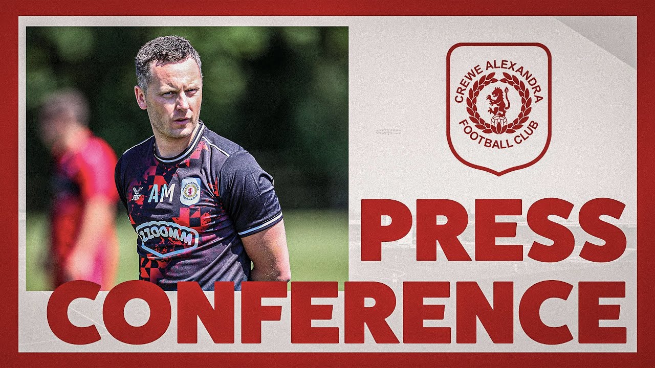 PRESS CONFERENCE | Alex Morris Excited By His First Pre-Season As Crewe ...