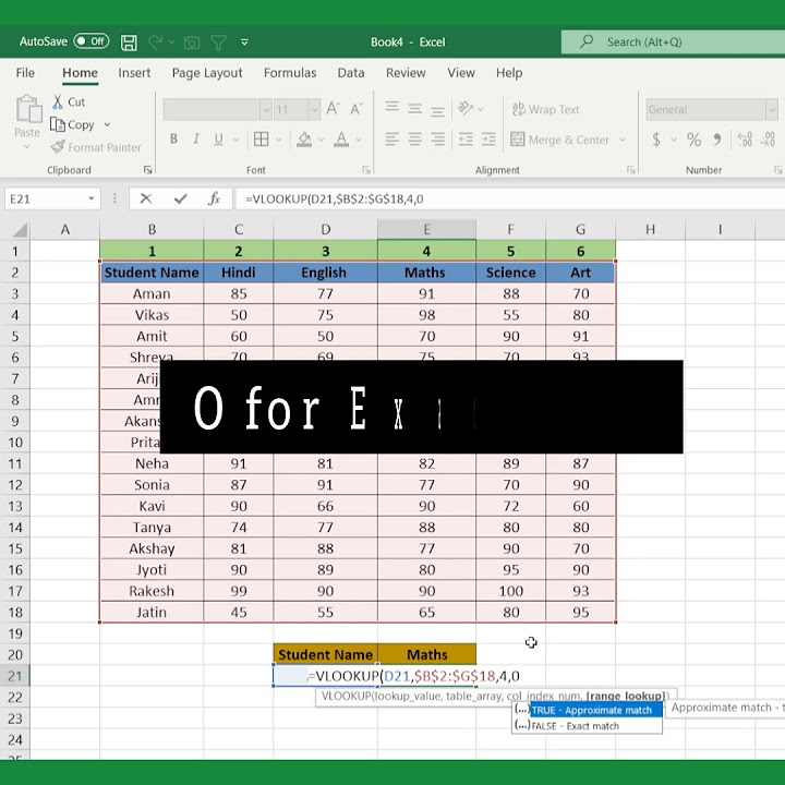 Excel Vlookup Functionshortsshortsvideoexceltricksexcelexceltipsadvanceexcel Youtube