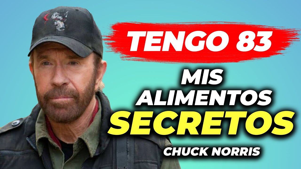 Chuck Norris (83 años) Mis 5 alimentos claves para mantenerme vital ...
