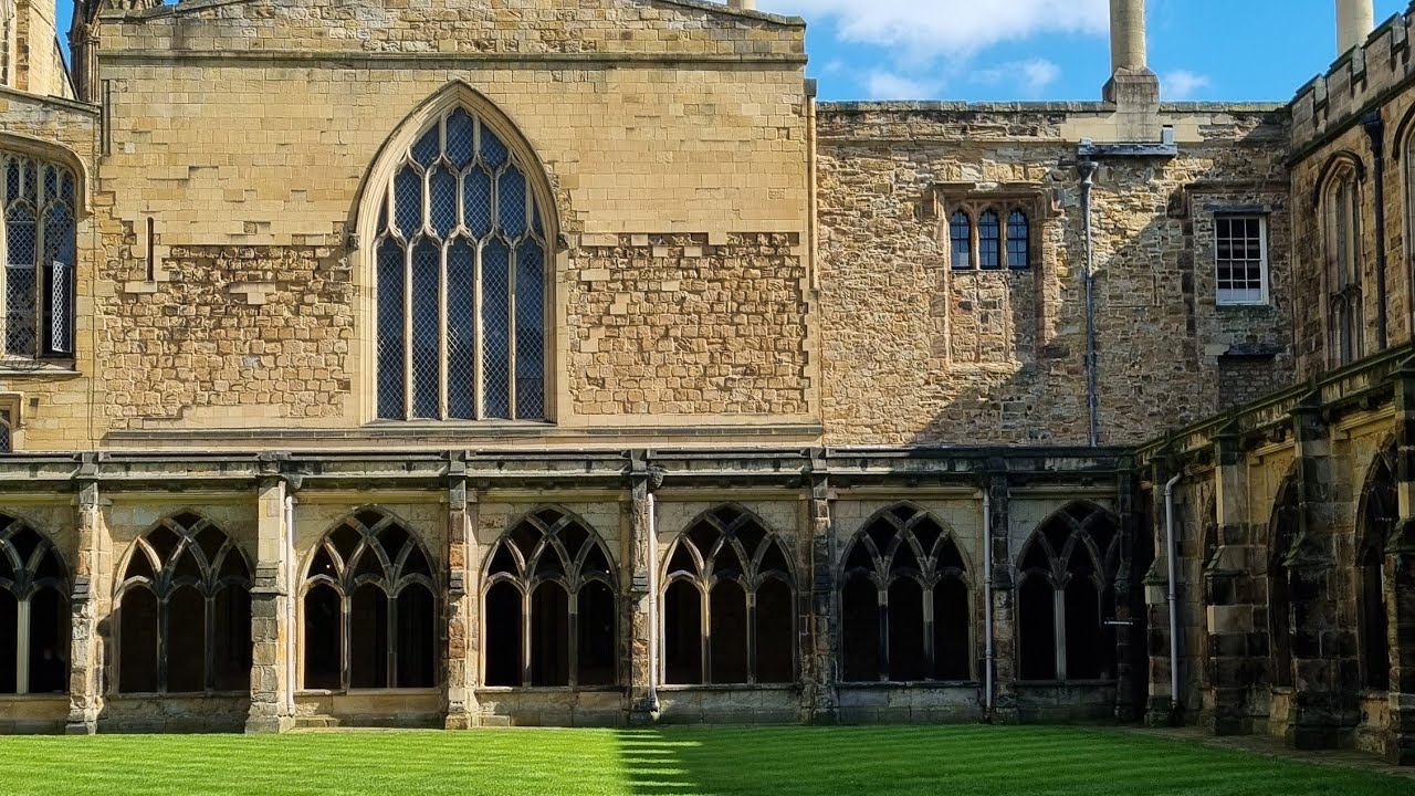Durham Cathedral Cloisters - YouTube