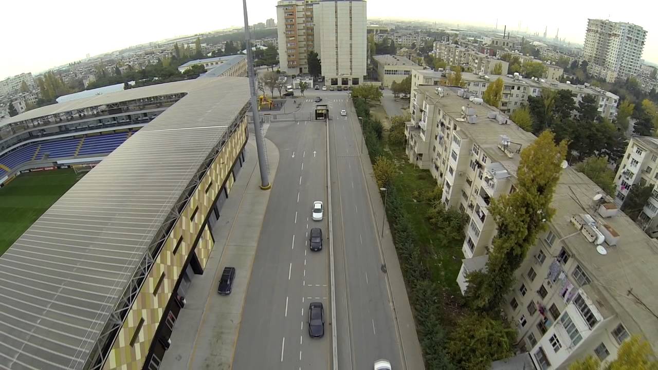 Dji Phantom 2 Zenmuse H3-3D Baku, Azerbaijan Bakcell Arena Stadium ...