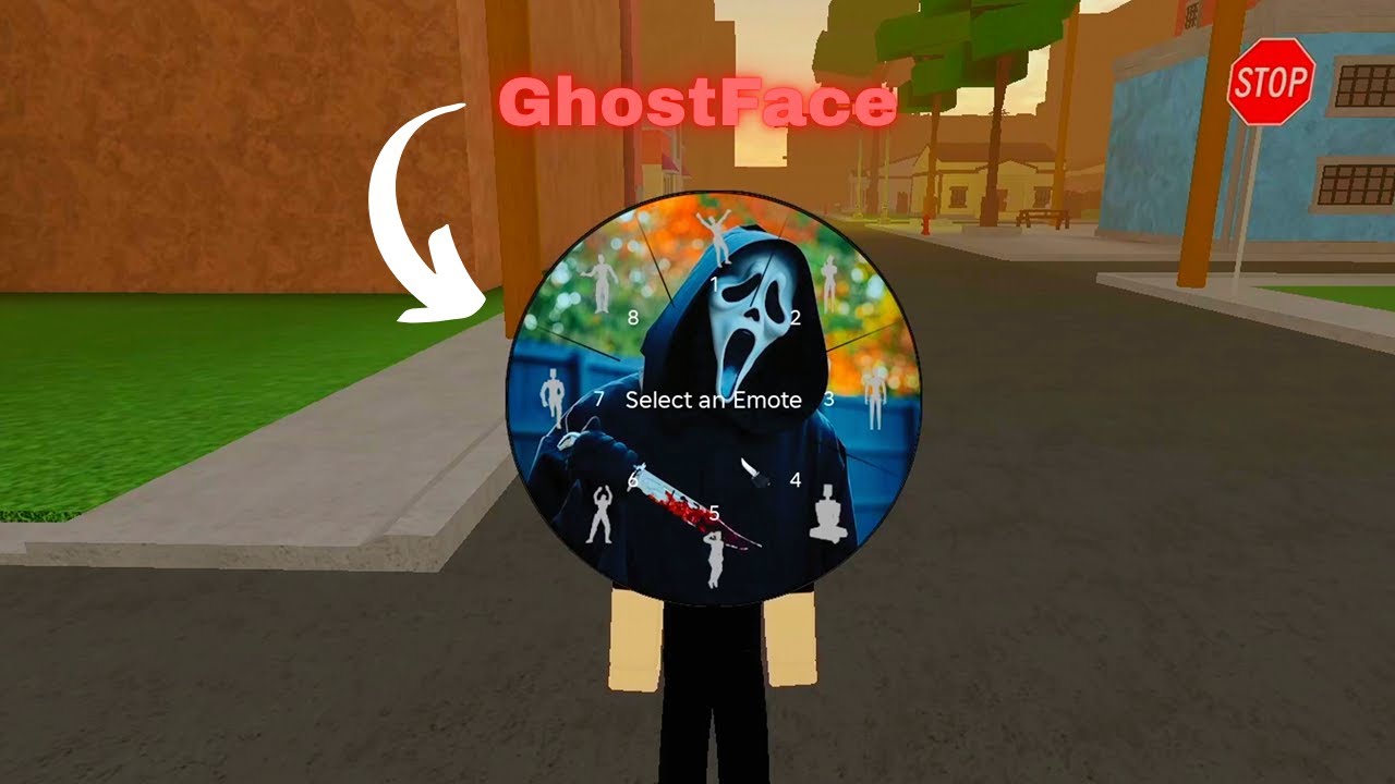 How to get GhostFace ui on Roblox - YouTube