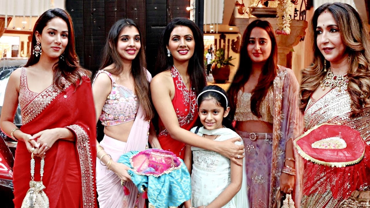 Mira Rajput, Natasha Dalal, Geeta Basra, Reema Jain Karwa Chauth ...
