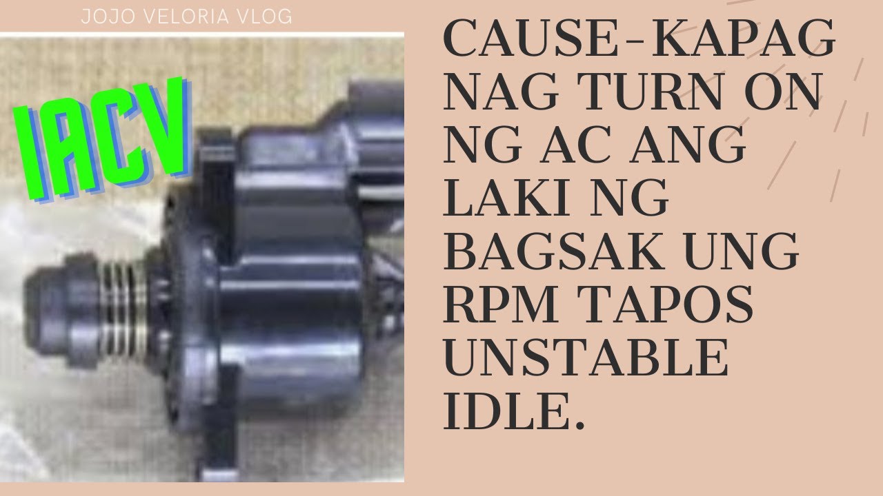 Mitsubishi Lancer GLX- RPM UNSTABLE IDLE - YouTube