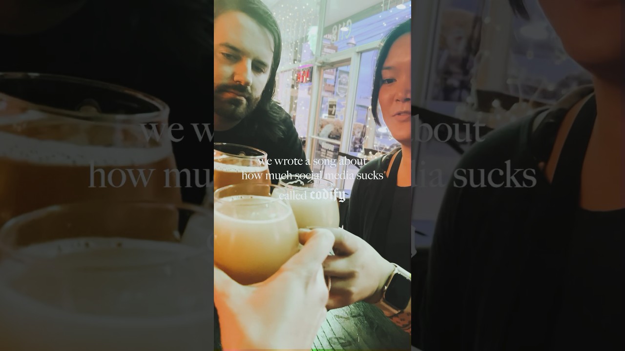 Getting out is hard, but it’s worth it. Our social-media-sucks song Codify comes out Friday 📵 ...