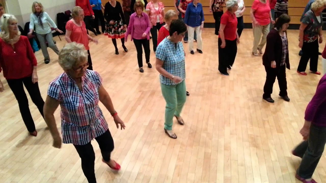Market Drayton line dancing group make it on BBC - YouTube