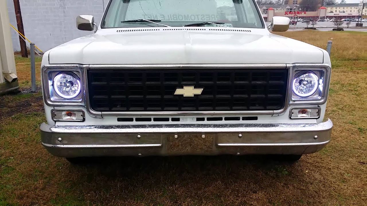Oracles Halo ColorSHIFT 73 Chevrolet Stepside - YouTube