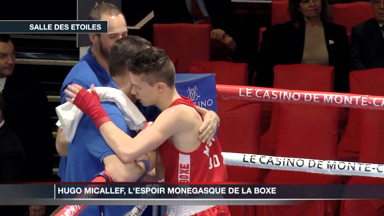 Hugo Micallef, espoir monégasque de la boxe - YouTube