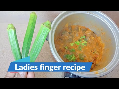 Ladies finger curry recipe, healthy lady fingers recipe - YouTube