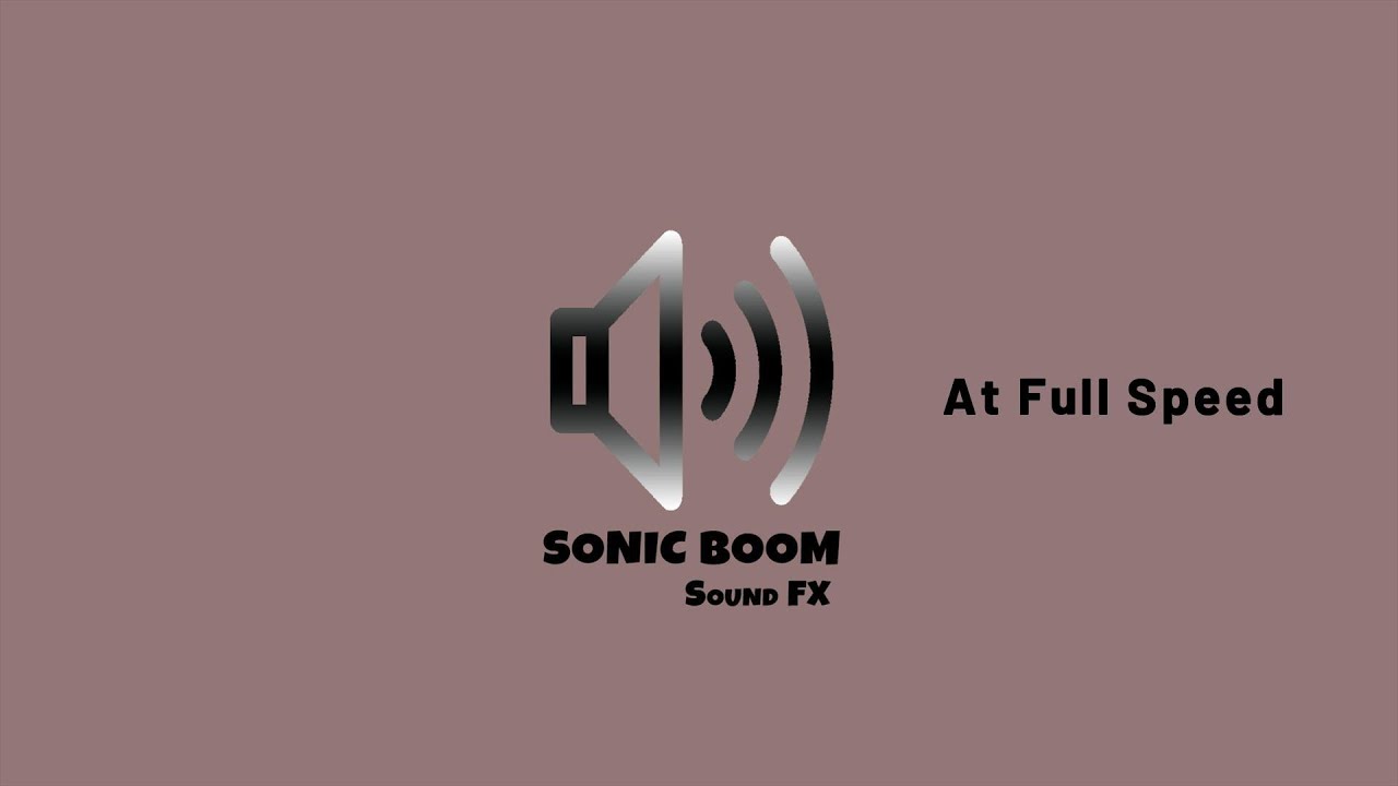 At Full Speed SFX - YouTube