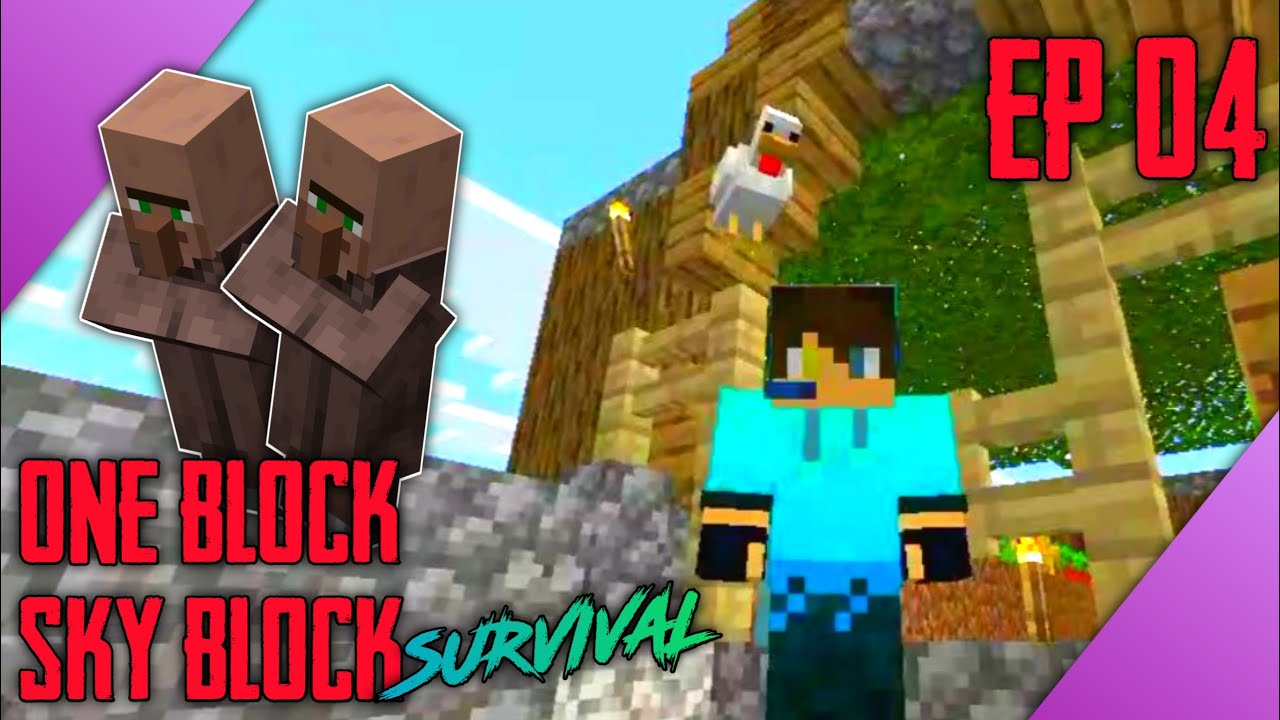 Minecraft One Block in Tamil | One block sky block | EP 04 - YouTube
