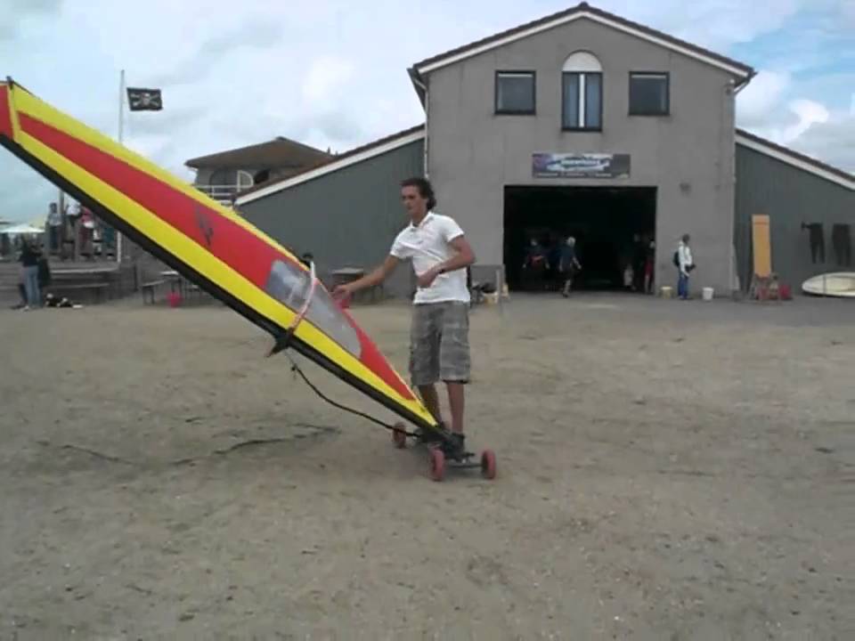 Ruben en Rowdy Windskaten @ brouwersdam - YouTube