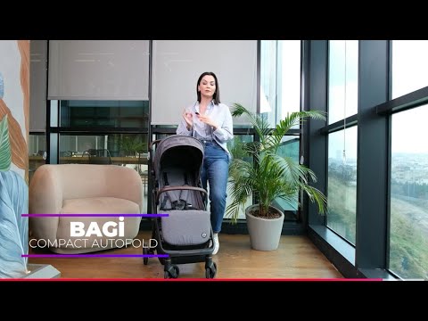 BAGİ Compact Autofold Bebek Arabası | Kabin boy bebek arabası