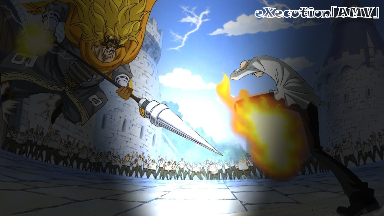 one piece 「AMV」 sanji vs judge vinsmoke - YouTube