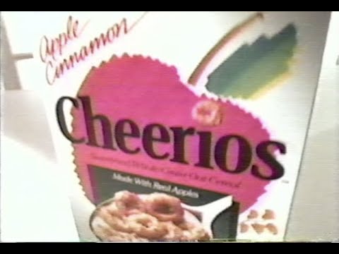 Apple Cinnamon Cheerios Commercial 1989 - 80s Cereal Commercials - YouTube