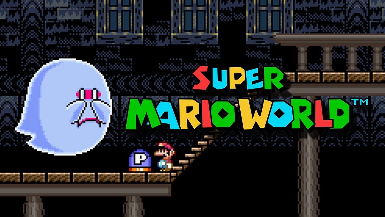 Big Boo Stares Back in Super Mario World - YouTube
