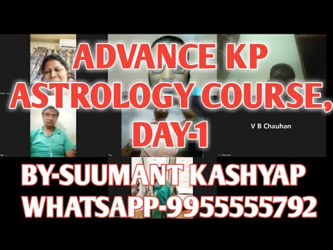 ADVANCE KP ASTROLOGY COURSE, DAY-1, WHY TO LEARN ASTROLOGY ? - YouTube
