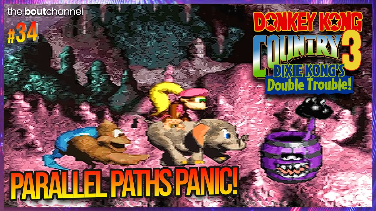 Donkey Kong Country 3: Dixie Kong's Double Trouble! (SNES Gameplay, ep ...