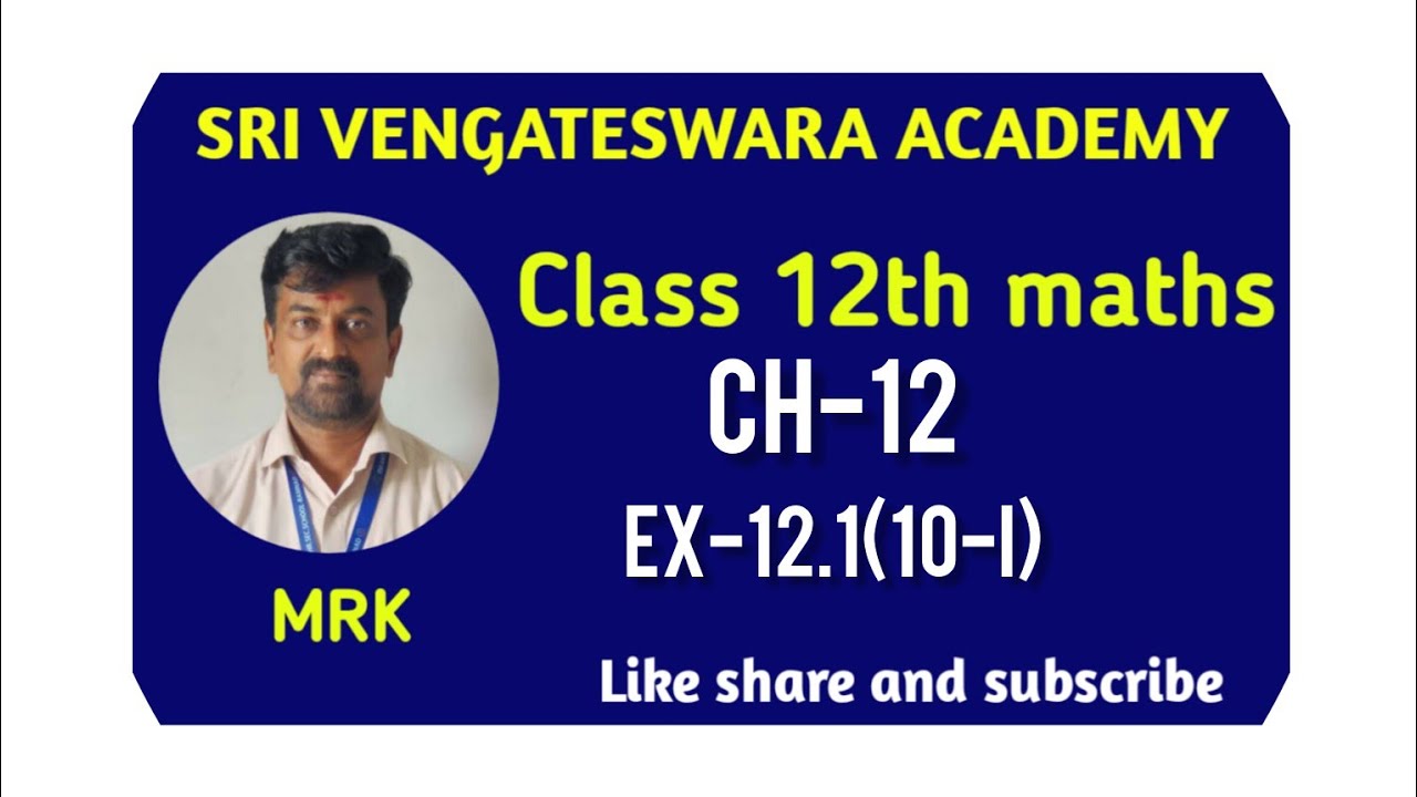 TN 12TH MATHS CHAPTER 12. DISCRETE MATHEMATICS.EX-12.1(10-I)#mrkmaths ...