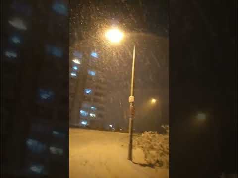 Yoğun Kar Yağışı Altında Kısa Bir Gezinti... (Snowfall Turkey)