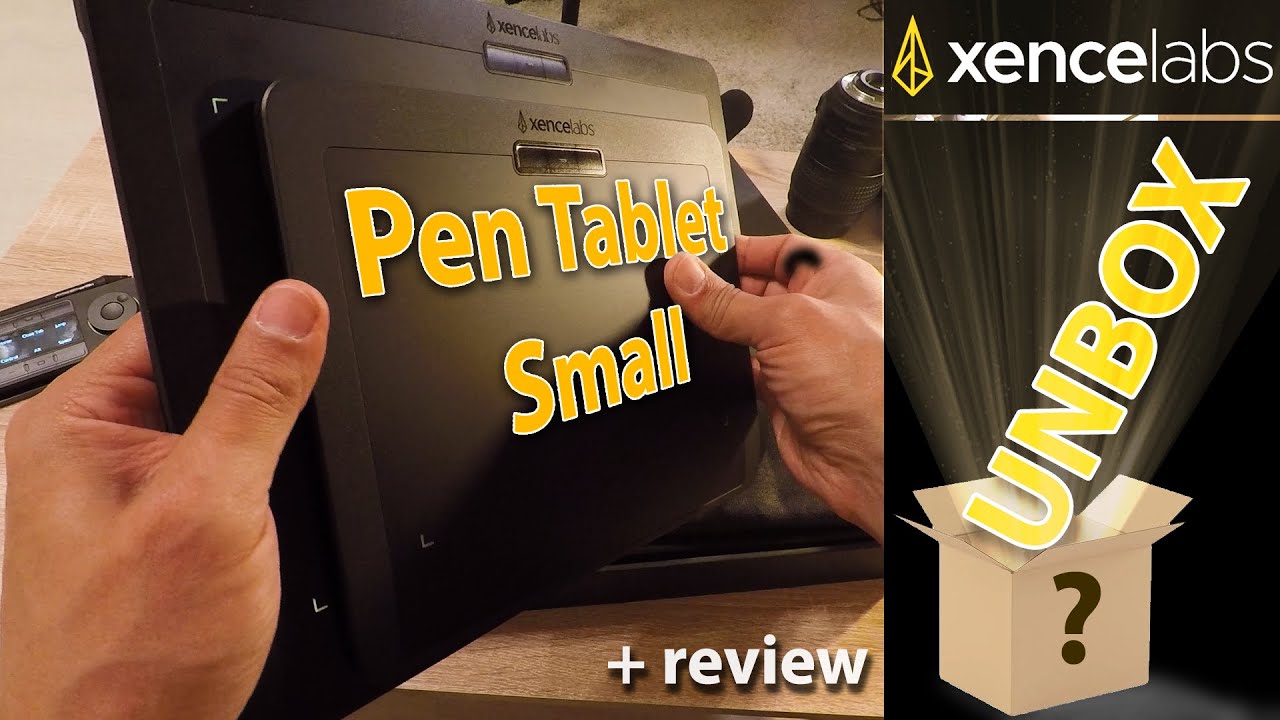 Unboxing & review Xencelabs Small Pen Tablet - YouTube