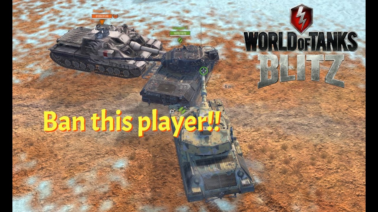 Ban this player! | World of Tanks Blitz - YouTube