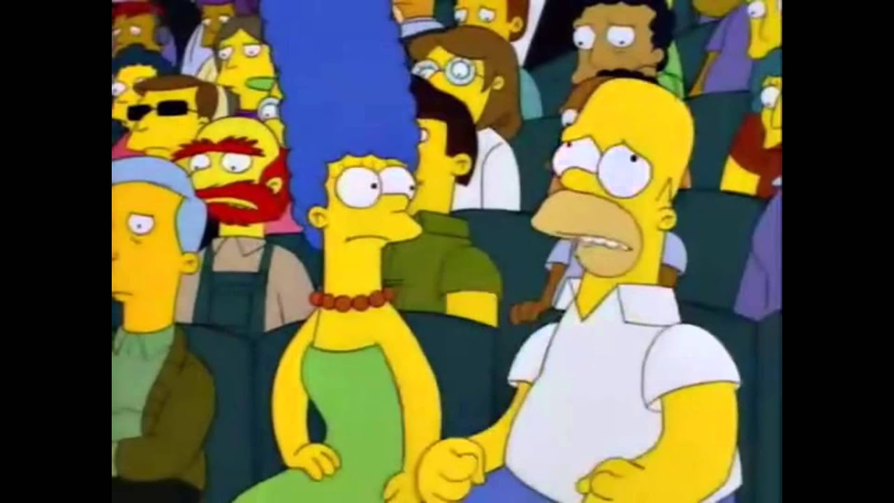 Homero Llorando por sus Hijos Perdedores - YouTube