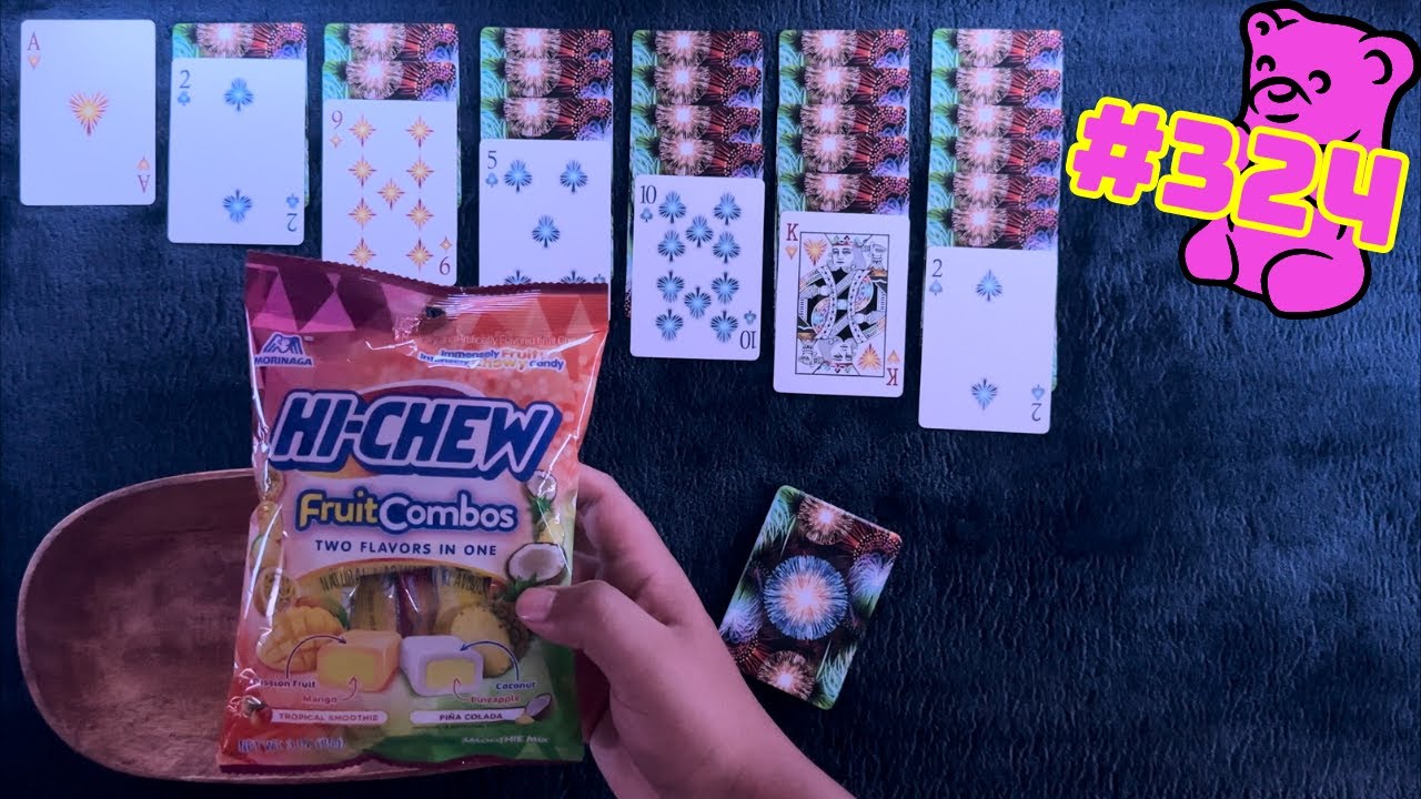 Candy & Solitaire #324: Tropical Hi Chew & The Fireworks Deck - YouTube
