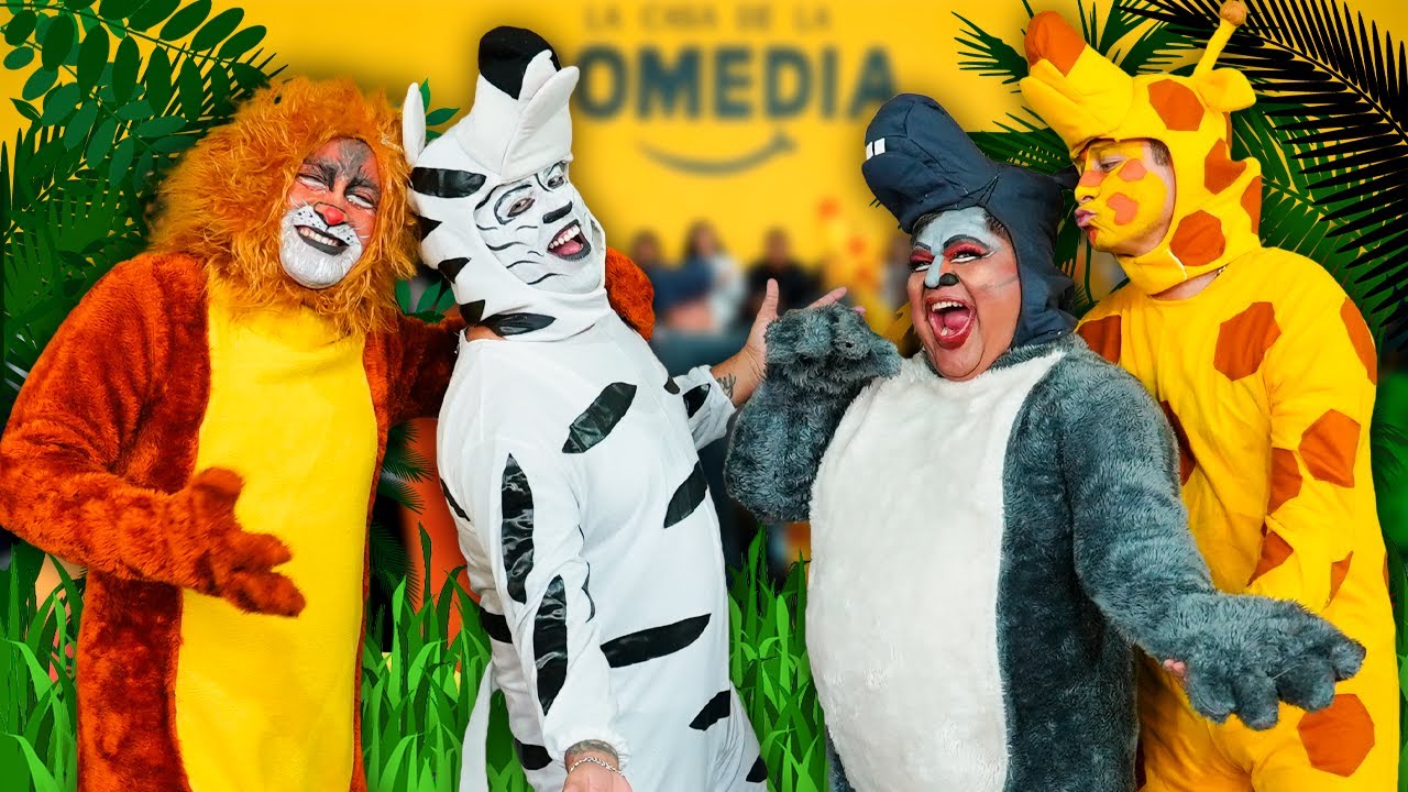 Madagascar en La Casa de la Comedia - YouTube